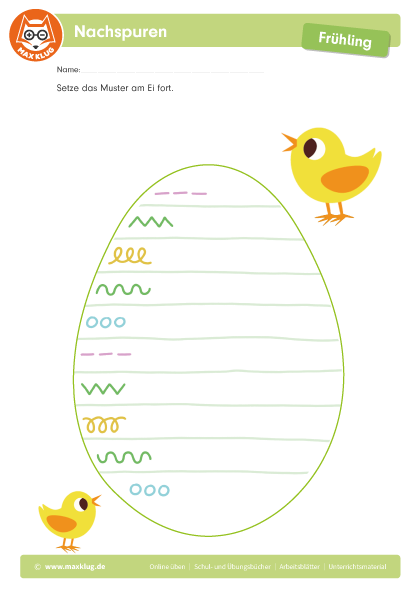 Setze das Muster fort!