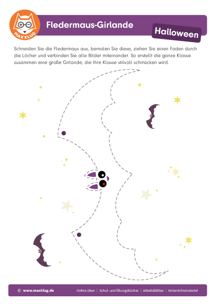 Arbeitsblätter | Feiertage | Halloween